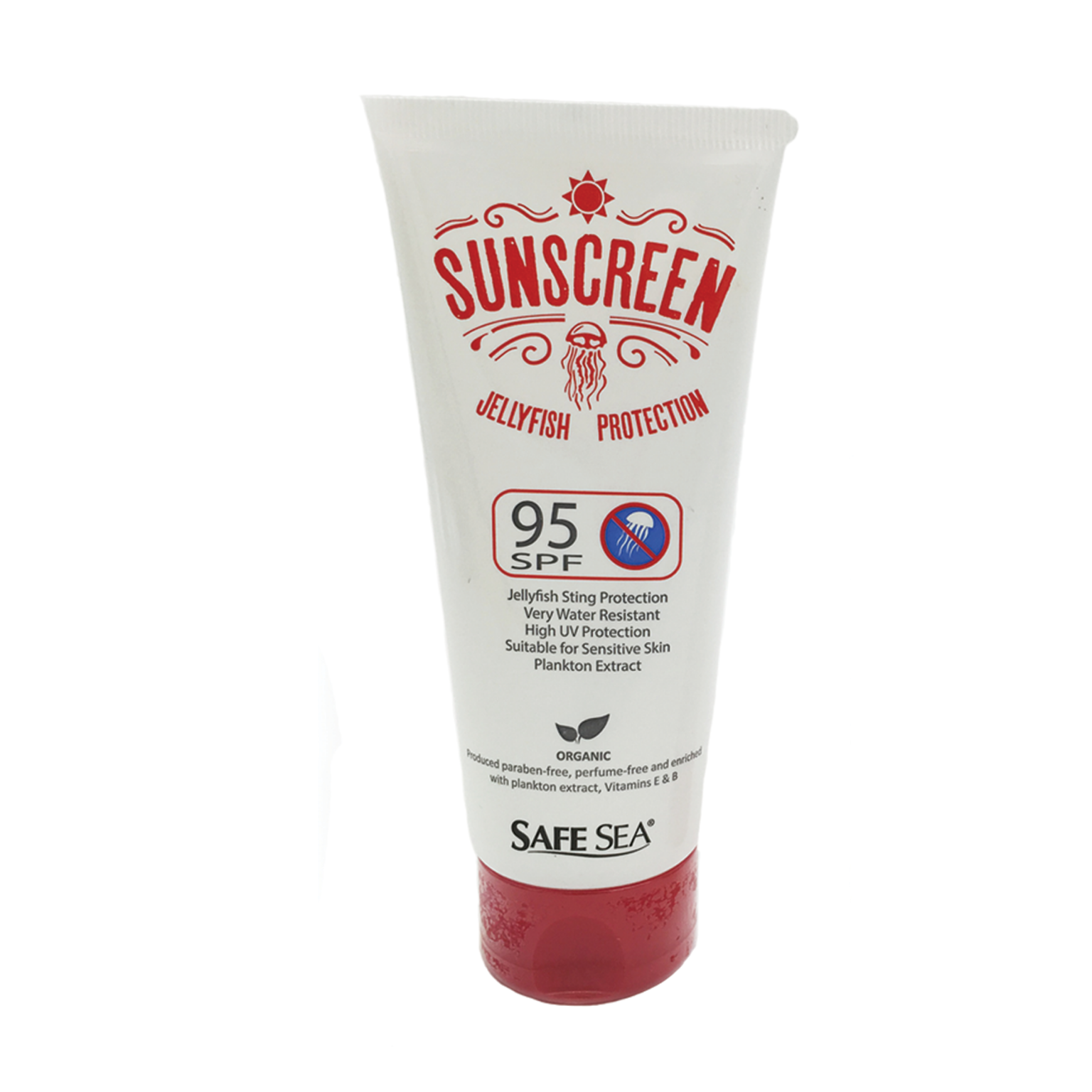 Safe Sea Jellyfish Protection Organic SPF 95 Sunscreen 100ML - Safe Sea